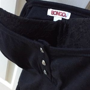 BONGO | Tops | Bongo Layered Look Sexy Lace Camisolefaux Buttons | Poshmark